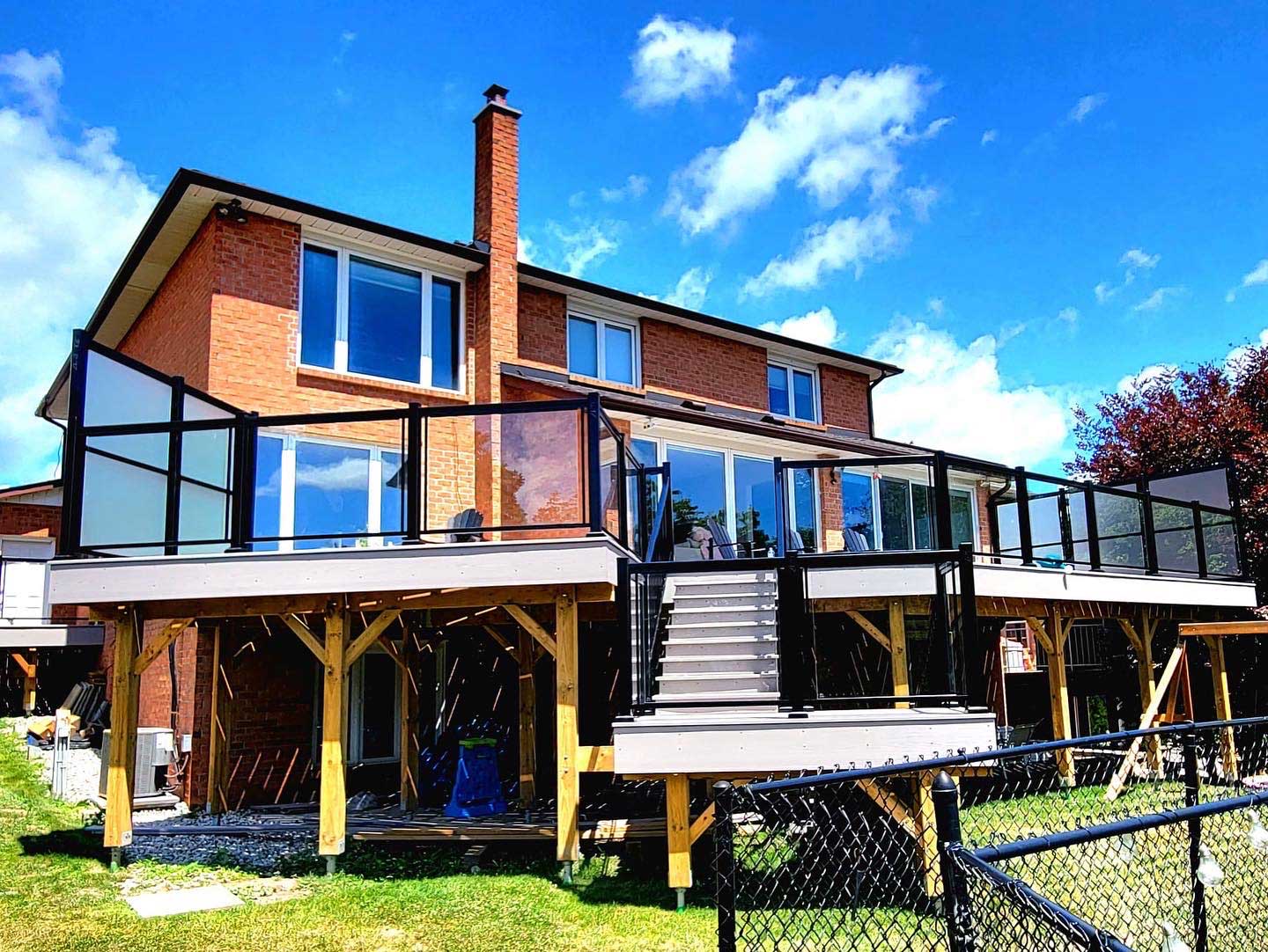 Stairs Railings Mount Albert | Glass Railings | Aluminum Railings