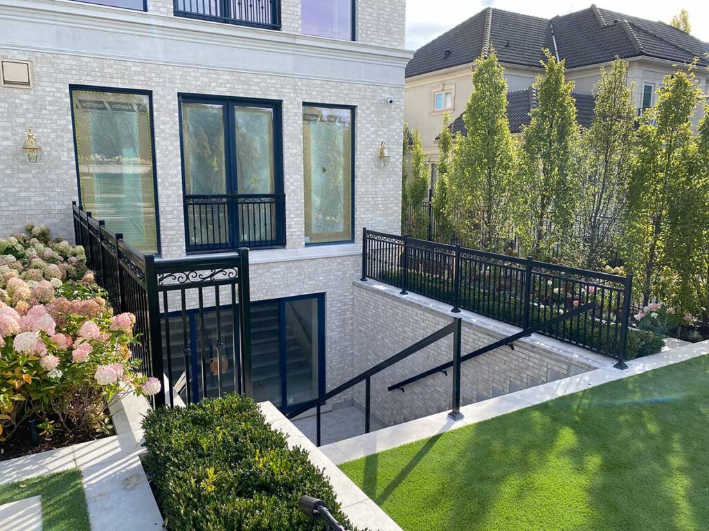 Basement Railings - Toronto Railings: Made in Canada!